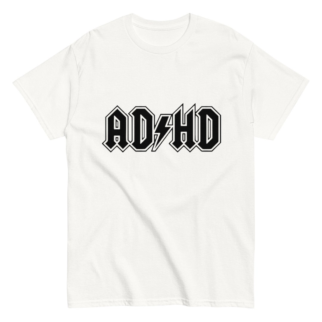 AC/DC ADHD Meme T-shirt - Etsy