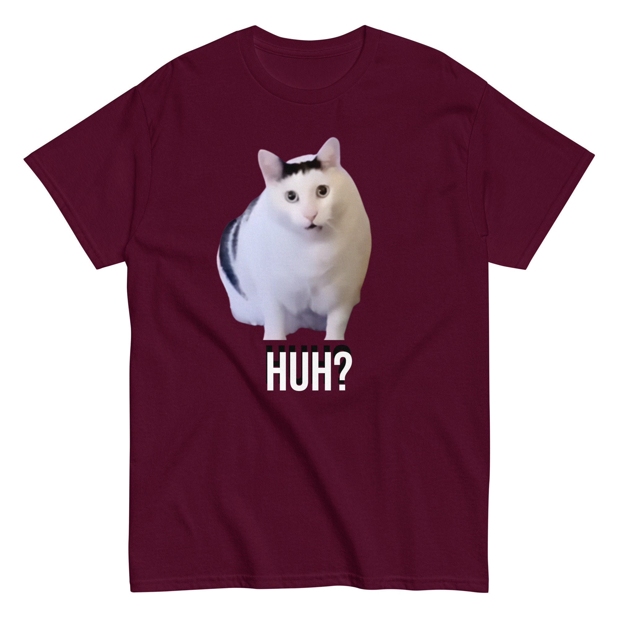 Huh Cat Meme T-shirt - Etsy