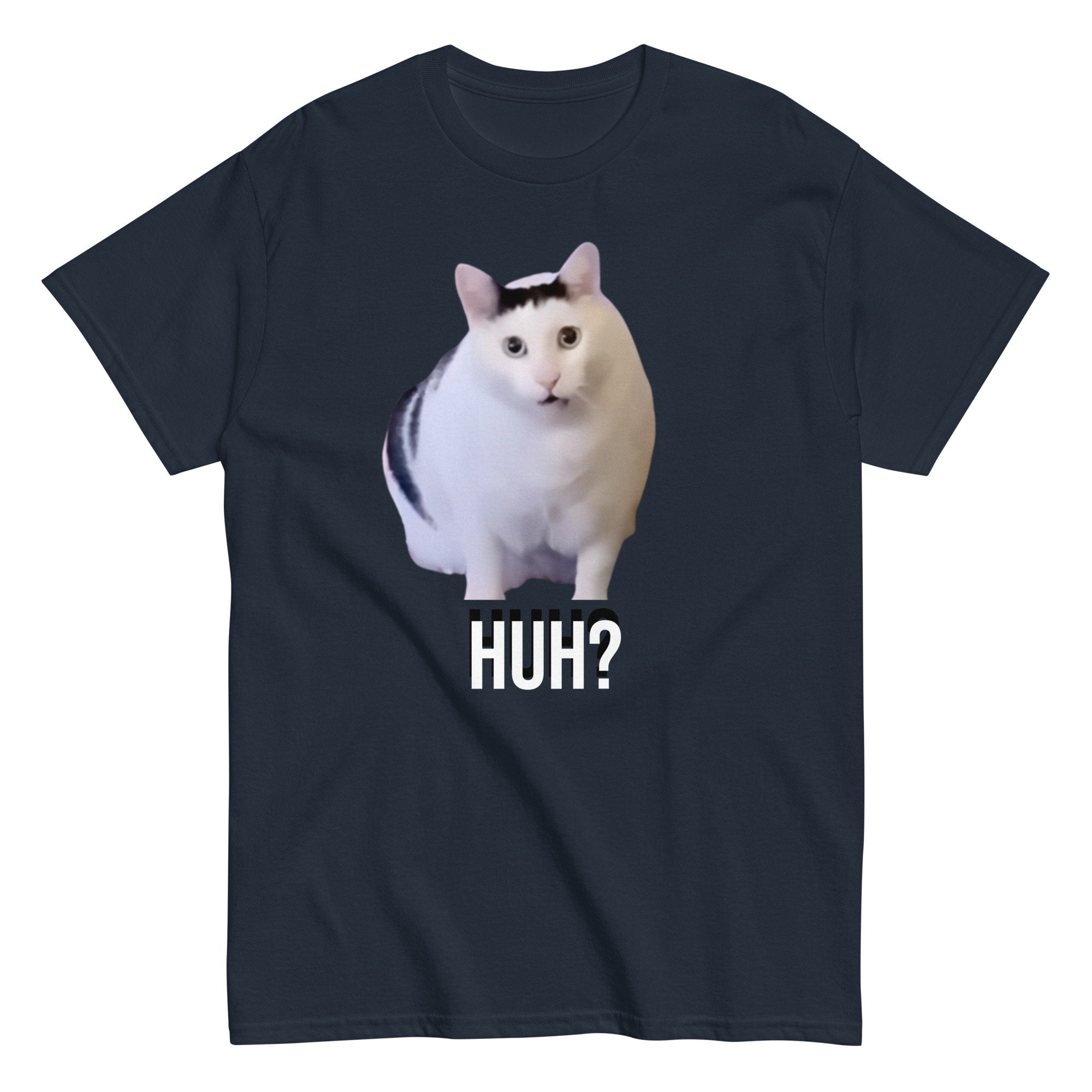 Huh Cat Meme T-shirt - Etsy