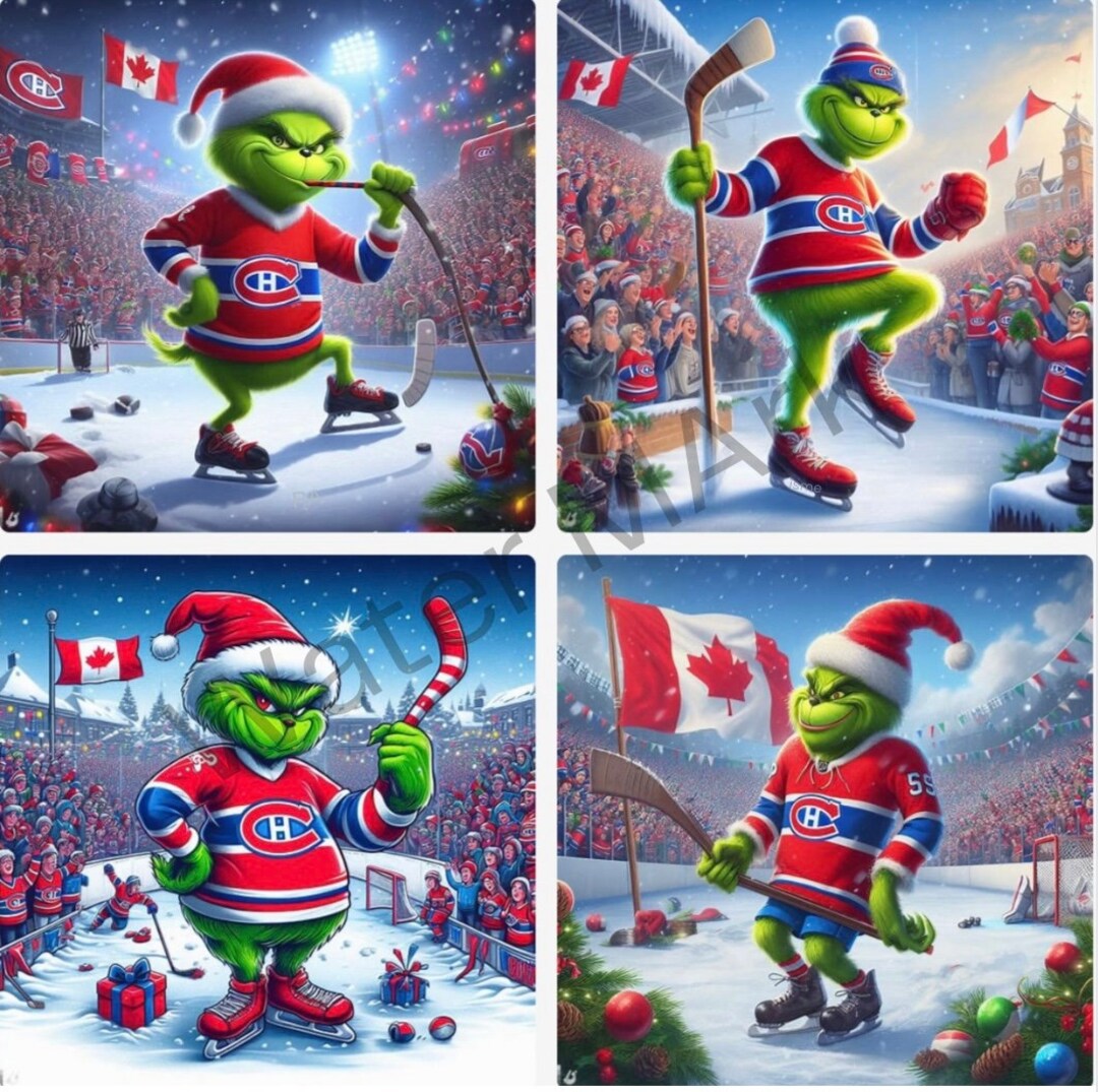 Grinch Png Hockey Png Christmas Png Canadian Png Sports - Etsy Australia
