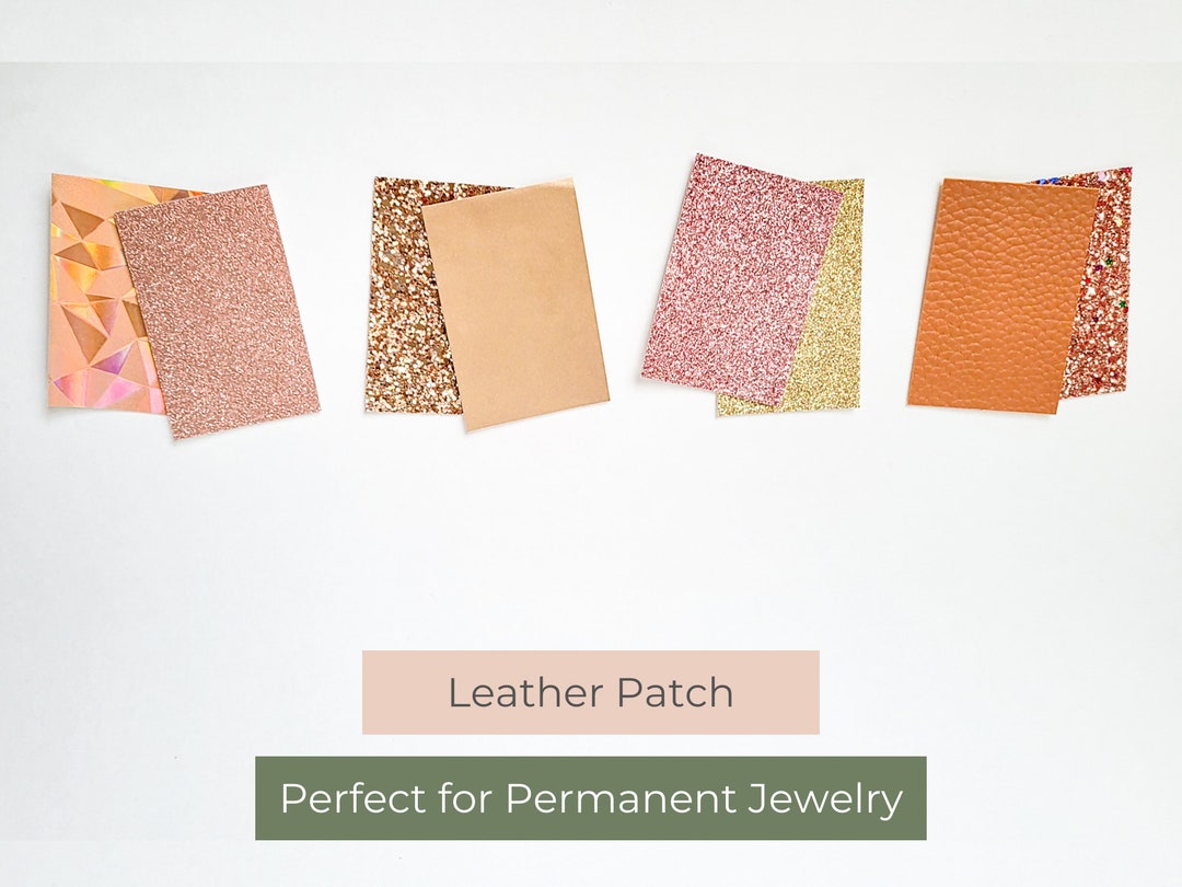 Leather Patch | Permanent Jewelry Protection | Bulk Permanent Jewelry ...