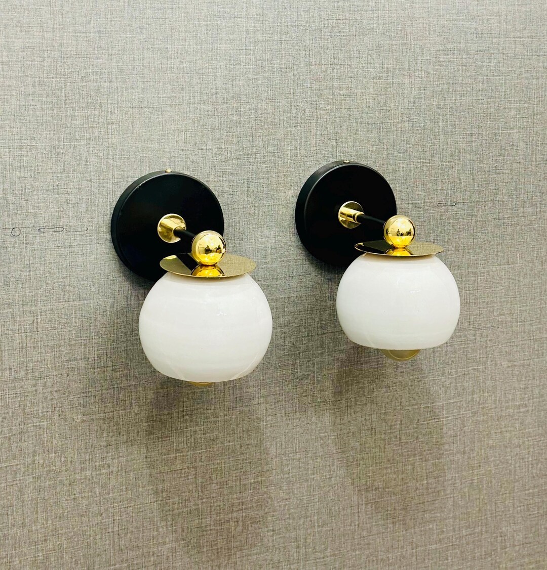 Customized Wall Scones Italian Mid Century Brass Lights Modern Wall ...