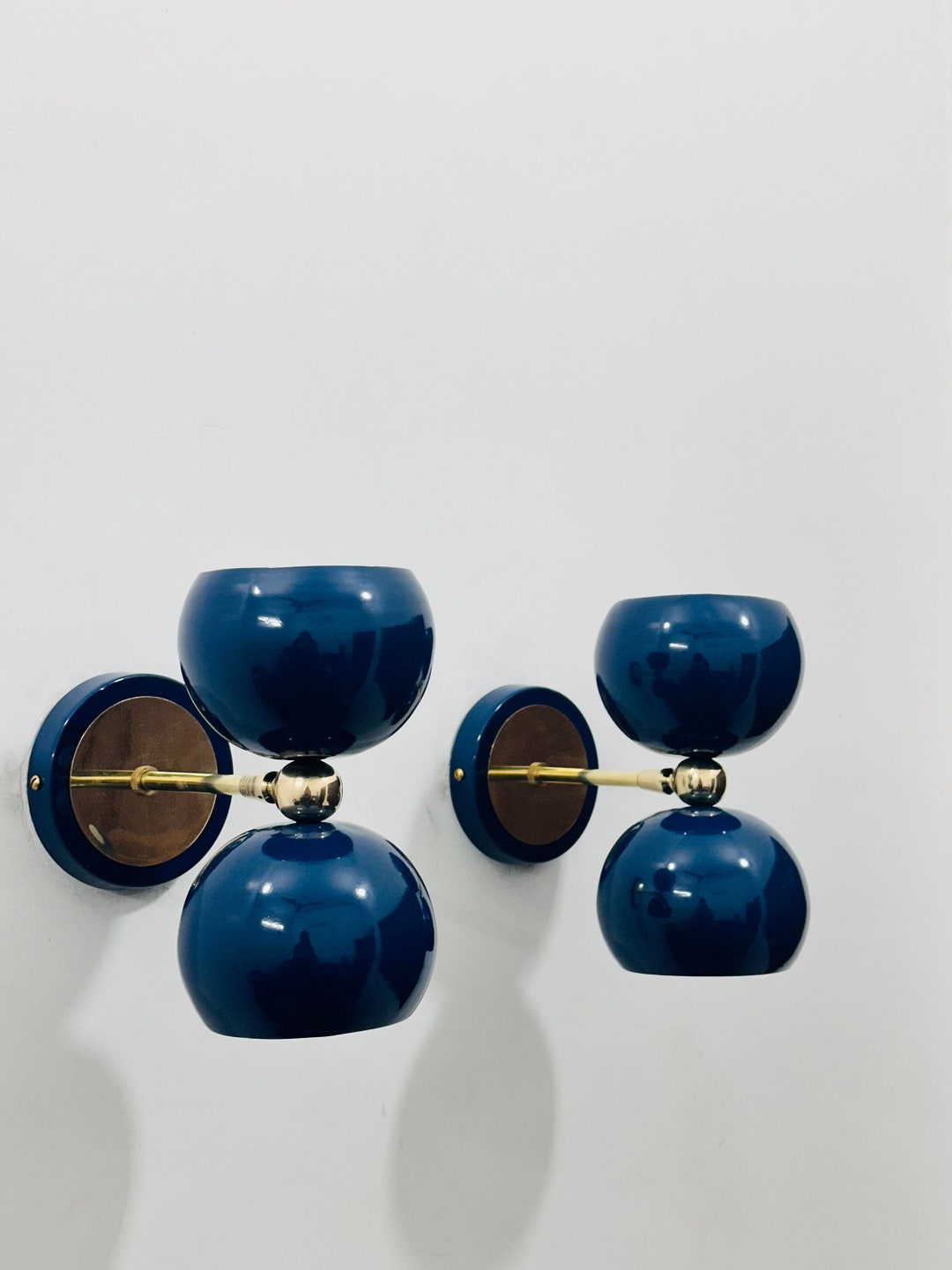 Wall Scones A Beautiful Set of Customized Diabolo Wall Sconce Metal and ...