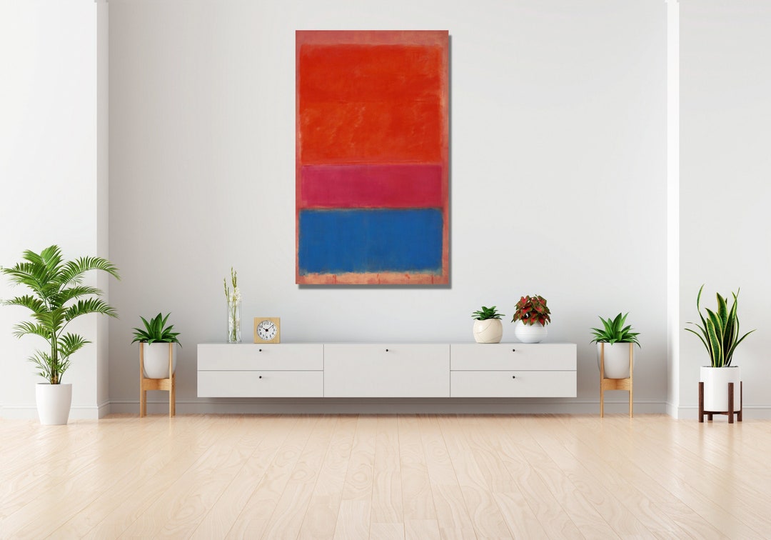Mark Rothko Canvas Poster Wall Art Print Art, Framed Modern Wall Art ...