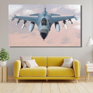 Military Fighter Jet Canvas Wall Art,fighter Jet Decor,aviation Picture ...