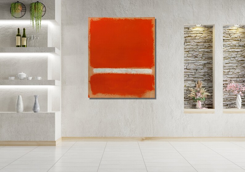 Mark Rothko Canvas Poster, Mark Rothko Canvas, Mark Rothko Canvas Wall ...