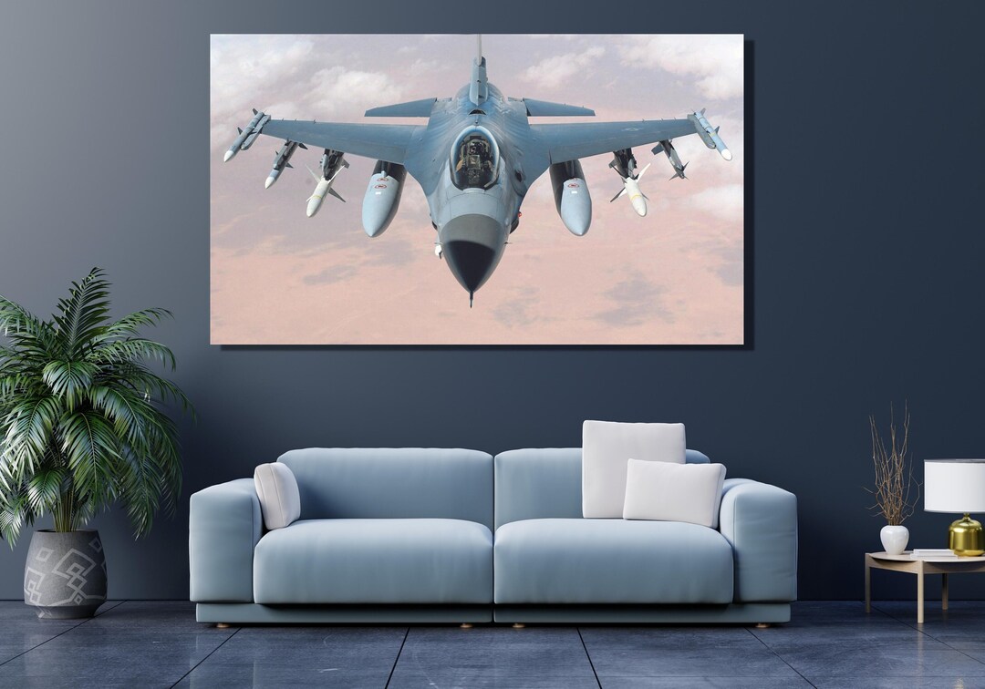 Military Fighter Jet Canvas Wall Art,fighter Jet Decor,aviation Picture ...