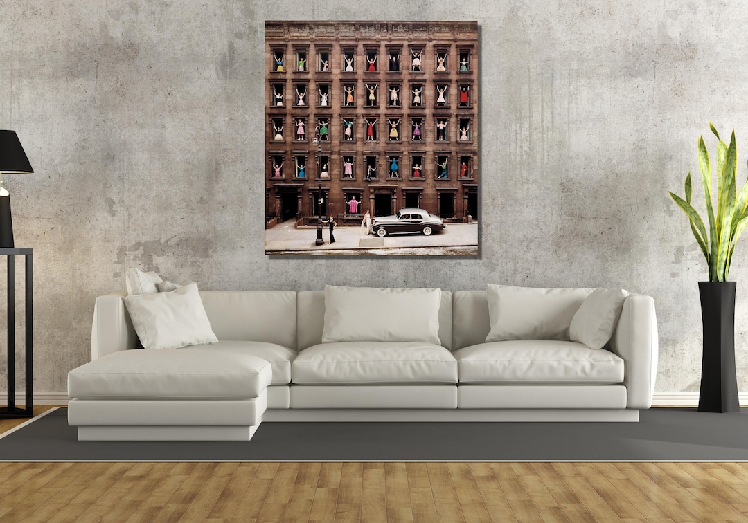 Ormond Gigli Girls in the Windows Canvas Wall Art,ormond Gigli Canvas ...