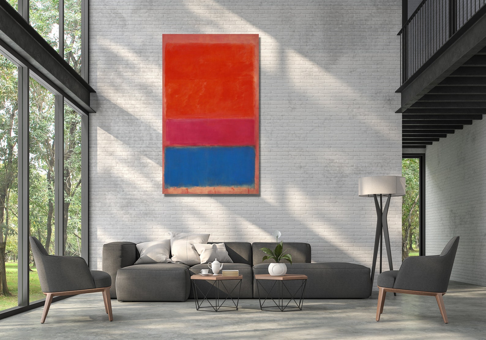 Mark Rothko Canvas Poster Wall Art Print Art, Framed Modern Wall Art ...