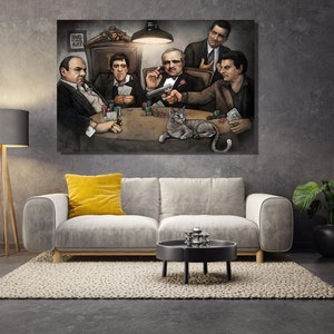 Famous Gangsters Canvas Print, the Best Gansters Canvas Wall Art ...