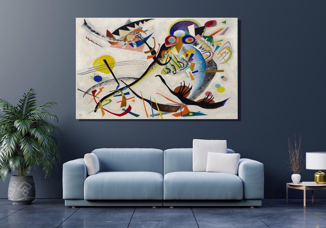 Wassily Kandinsky Composition Canvas Wall Art Print Poster Art ...