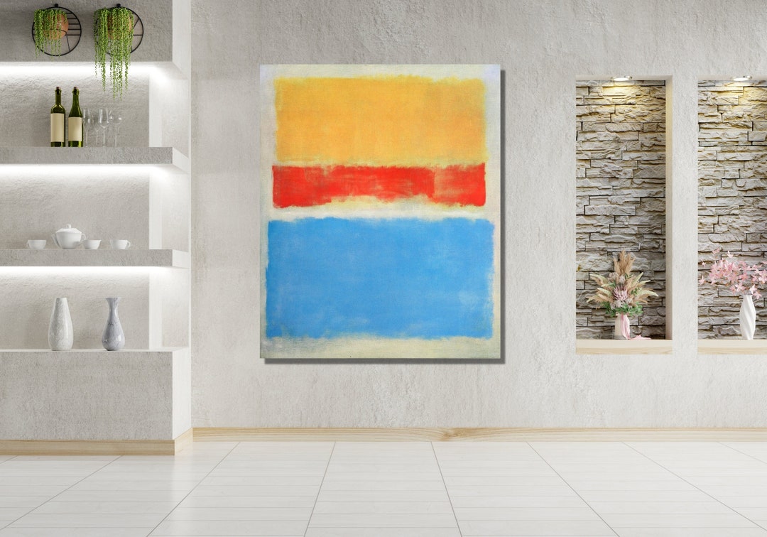 Custom Mark Rothko Wall Art Set of 3, Combine Three Rothko Prints ...