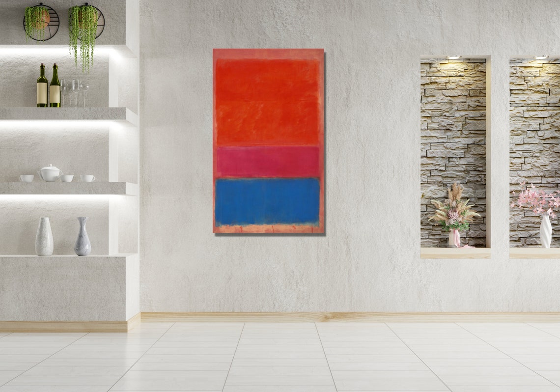 Mark Rothko Canvas Poster Wall Art Print Art, Mark Rothko Poster Art ...