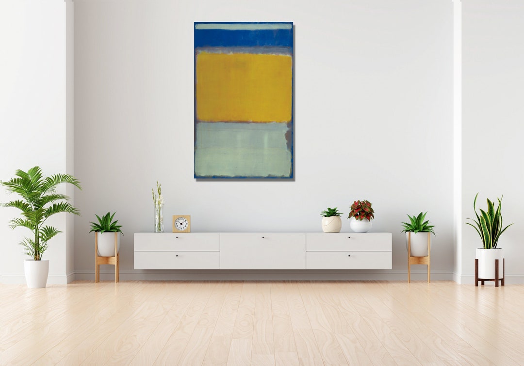 Mark Rothko No 14 Canvas, Mark Rothko Print, Museum Exhibition Poster ...