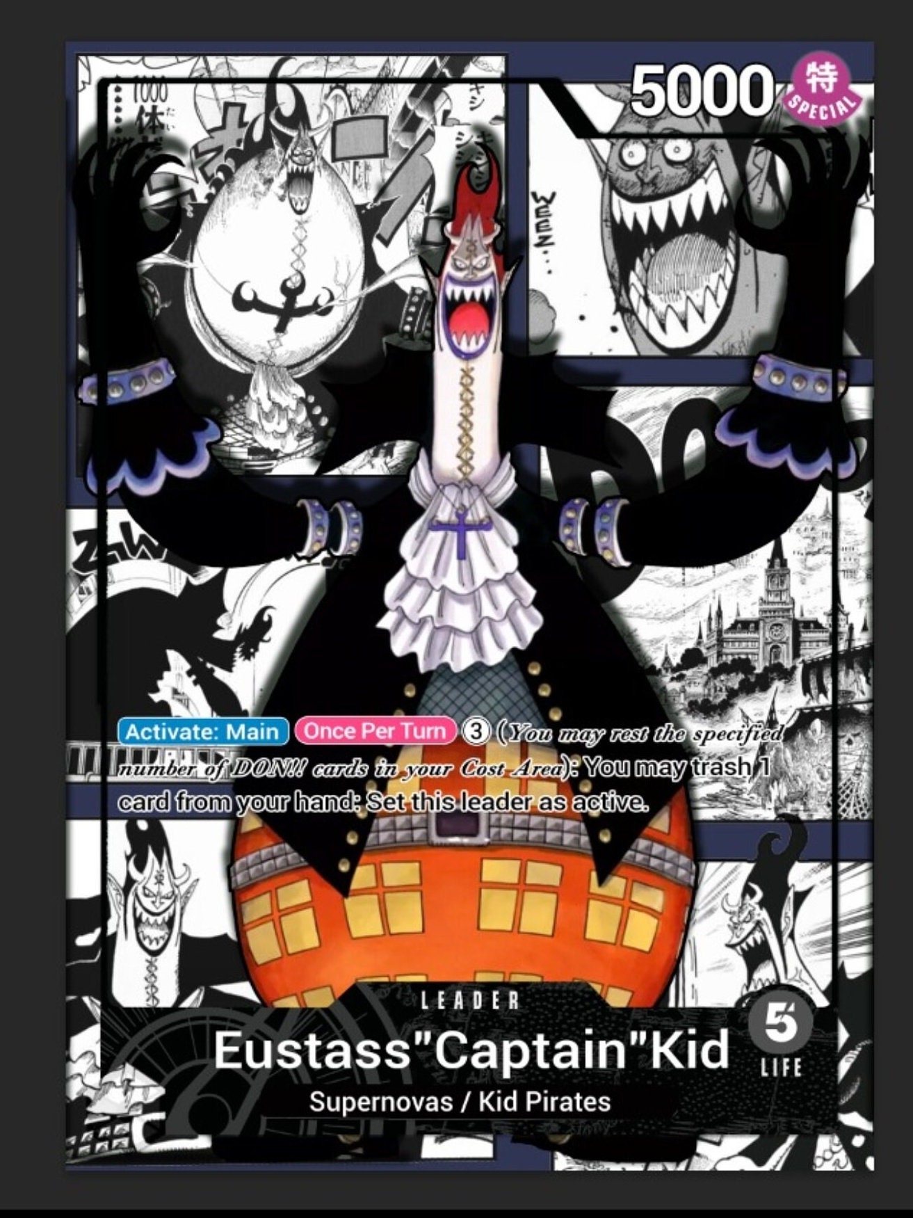 OP06 Custom Leader One Piece TCG - Etsy