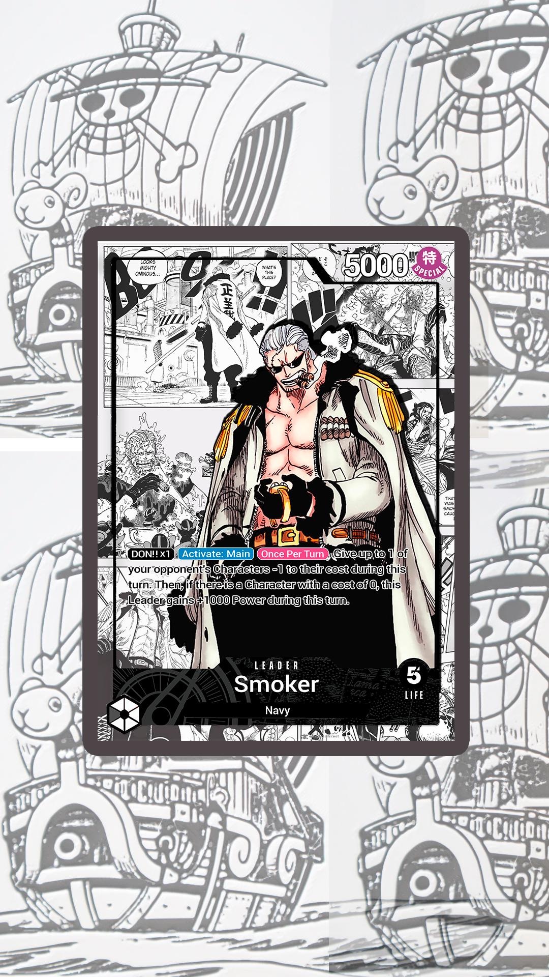OP02 Custom Leader One Piece TCG - Etsy