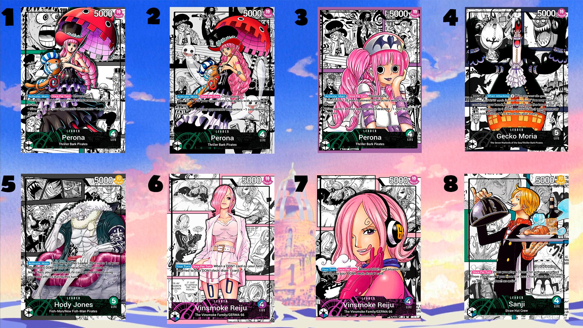 OP06 Custom Leader One Piece TCG - Etsy