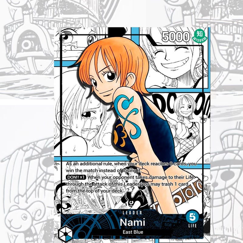 Nami One Piece Fanart Sus - Etsy Canada