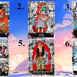 OP10 Smoker RG Custom Leader One Piece TCG - Etsy