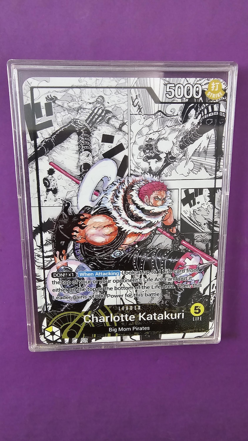 OP14 Boa Hancock V.1 Custom Leader One Piece TCG - Etsy