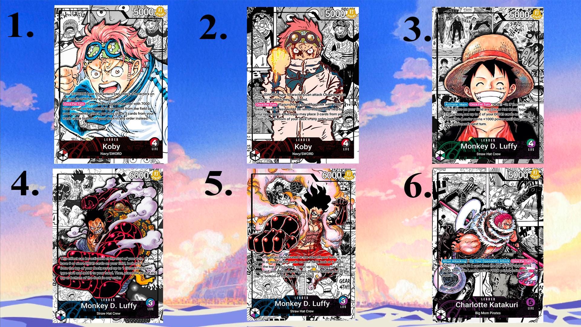 OP11 Shirahoshi Custom Leader One Piece TCG - Etsy