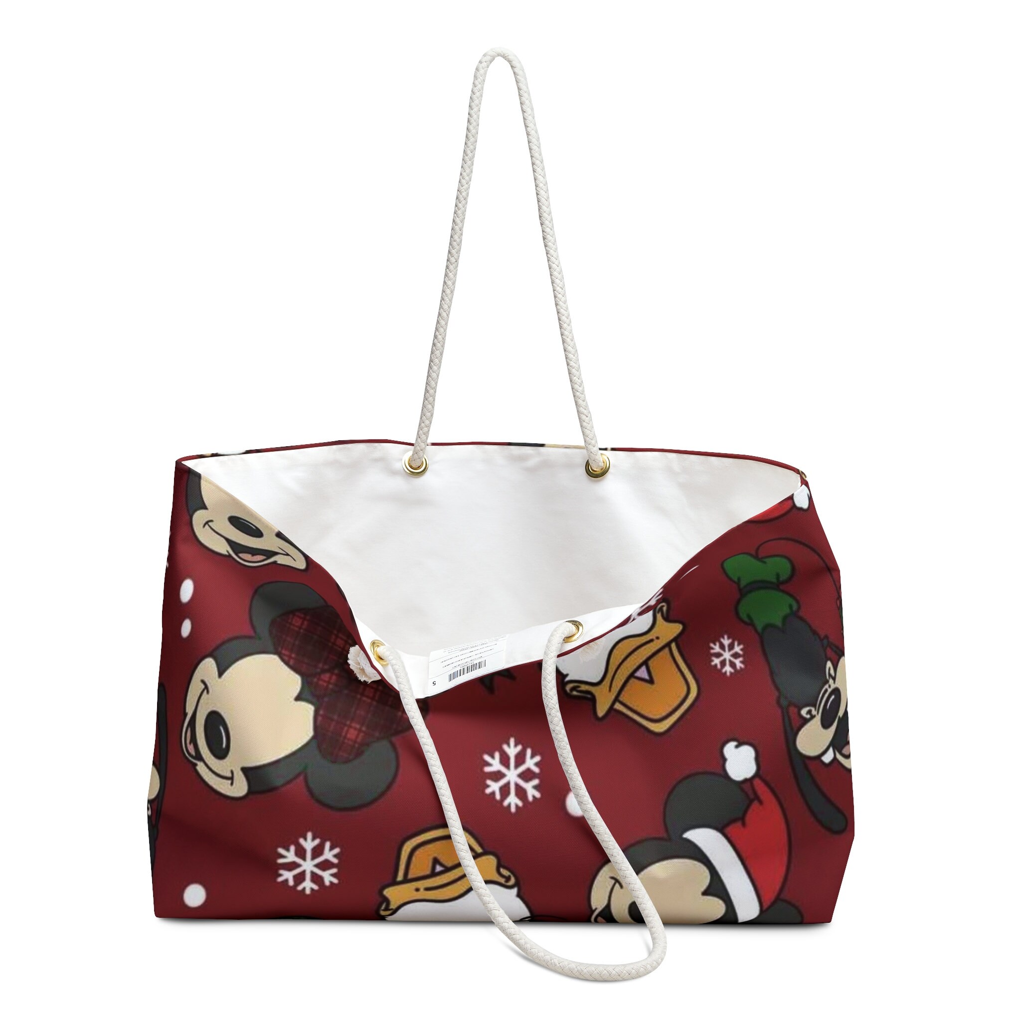 Disney Mickey And Friends Christmas Weekender Bag sold by Brando ...