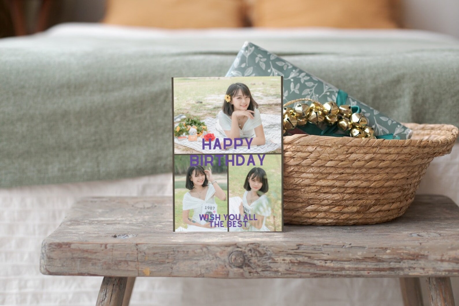 Beloved Photo Birthday Card Digital Birthday Card - Etsy
