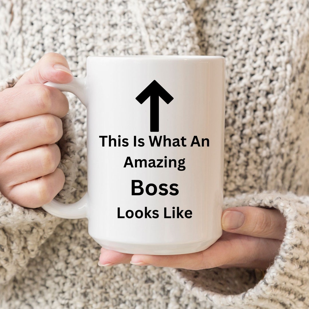 Amazing Boss Mug, This is What an Amazing Boss Looks Like Mug, Boss ...
