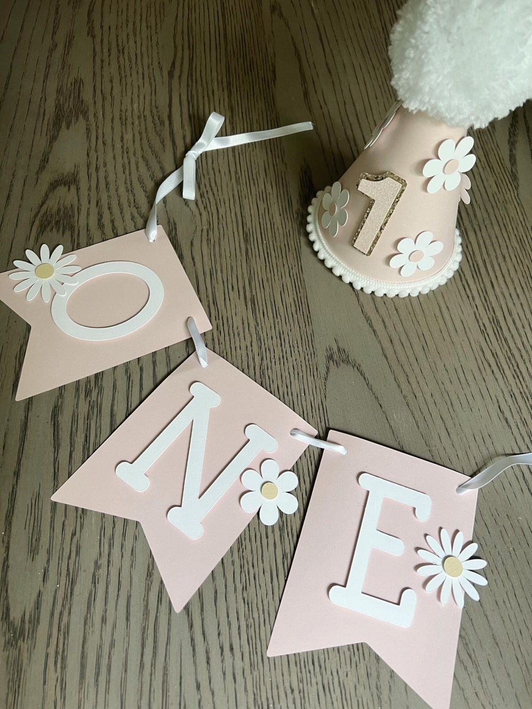 Daisy High Chair Banner, Daisy First Birthday, Boho Daisy Party Decor ...