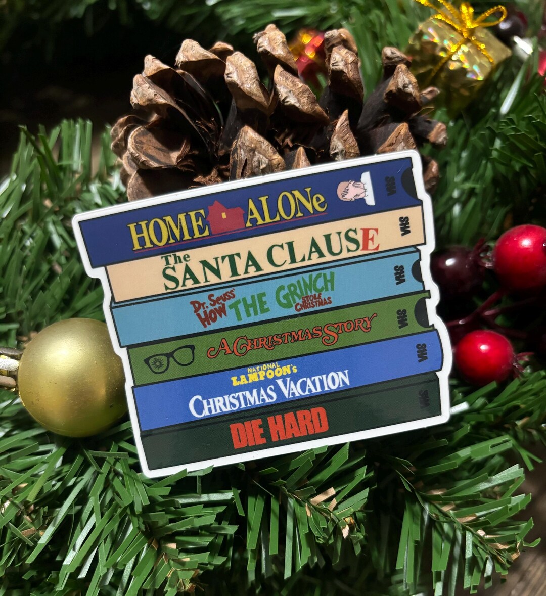 Christmas Classics | Vinyl Sticker - Etsy