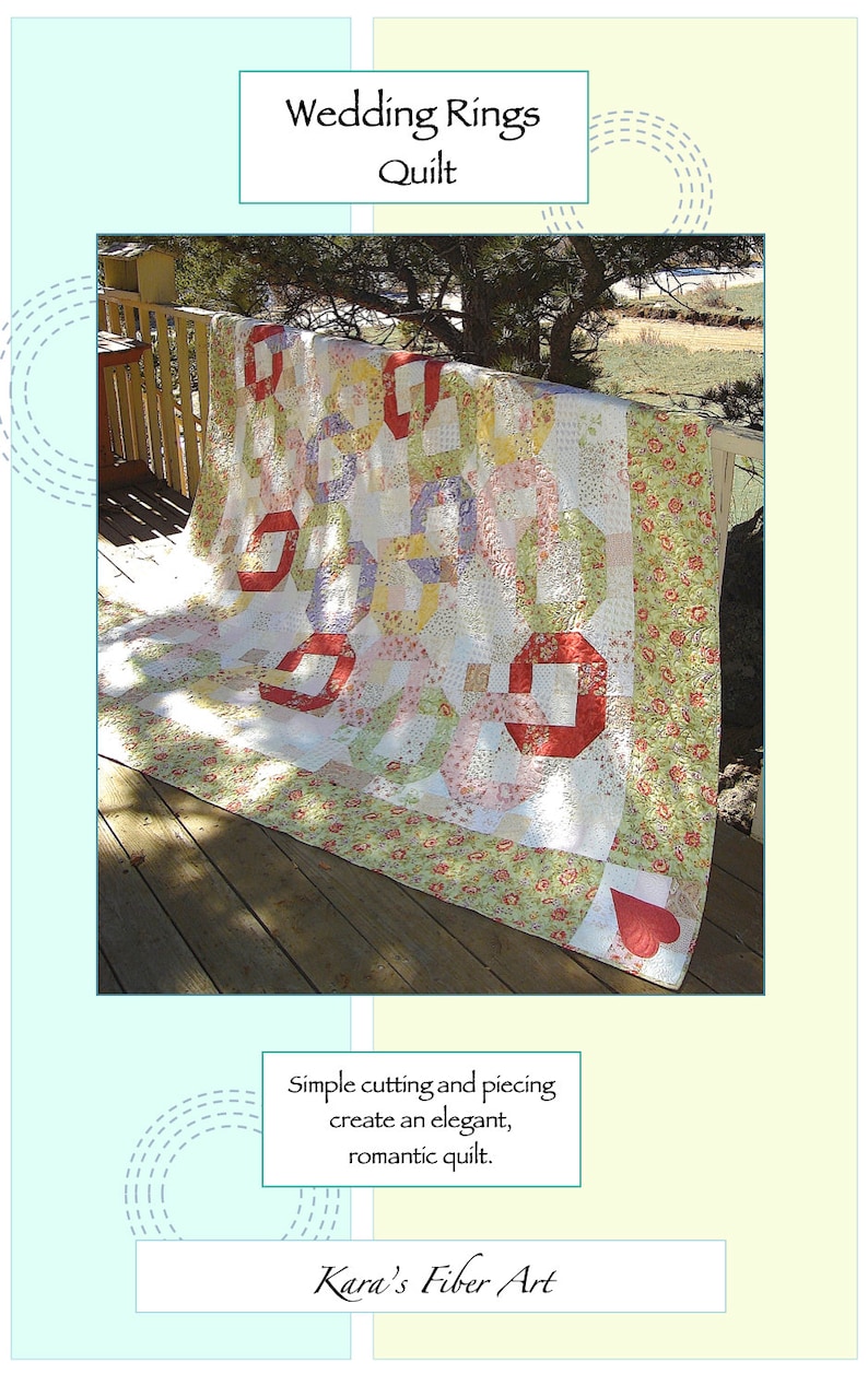 Wedding Rings Quilt Pattern - Etsy
