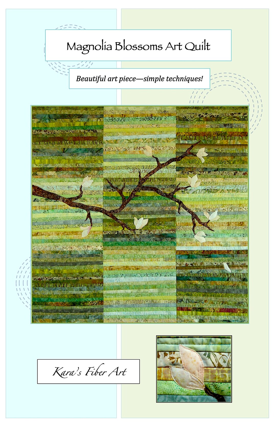 Magnolia Blossoms Quilt Pattern - Etsy