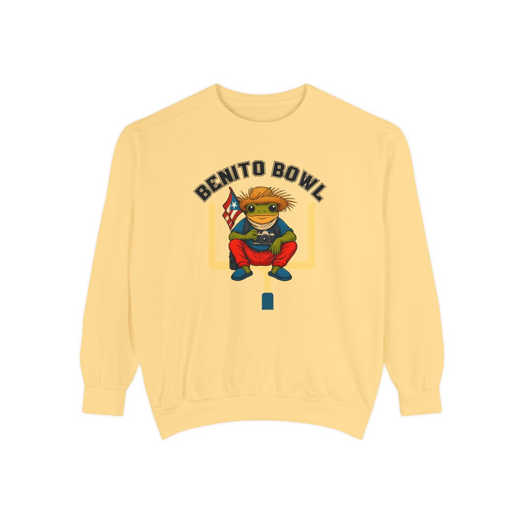 Sapo Concho Benito Bowl Sweatshirt El Conejo Malo Crewneck 2026 Puerto ...