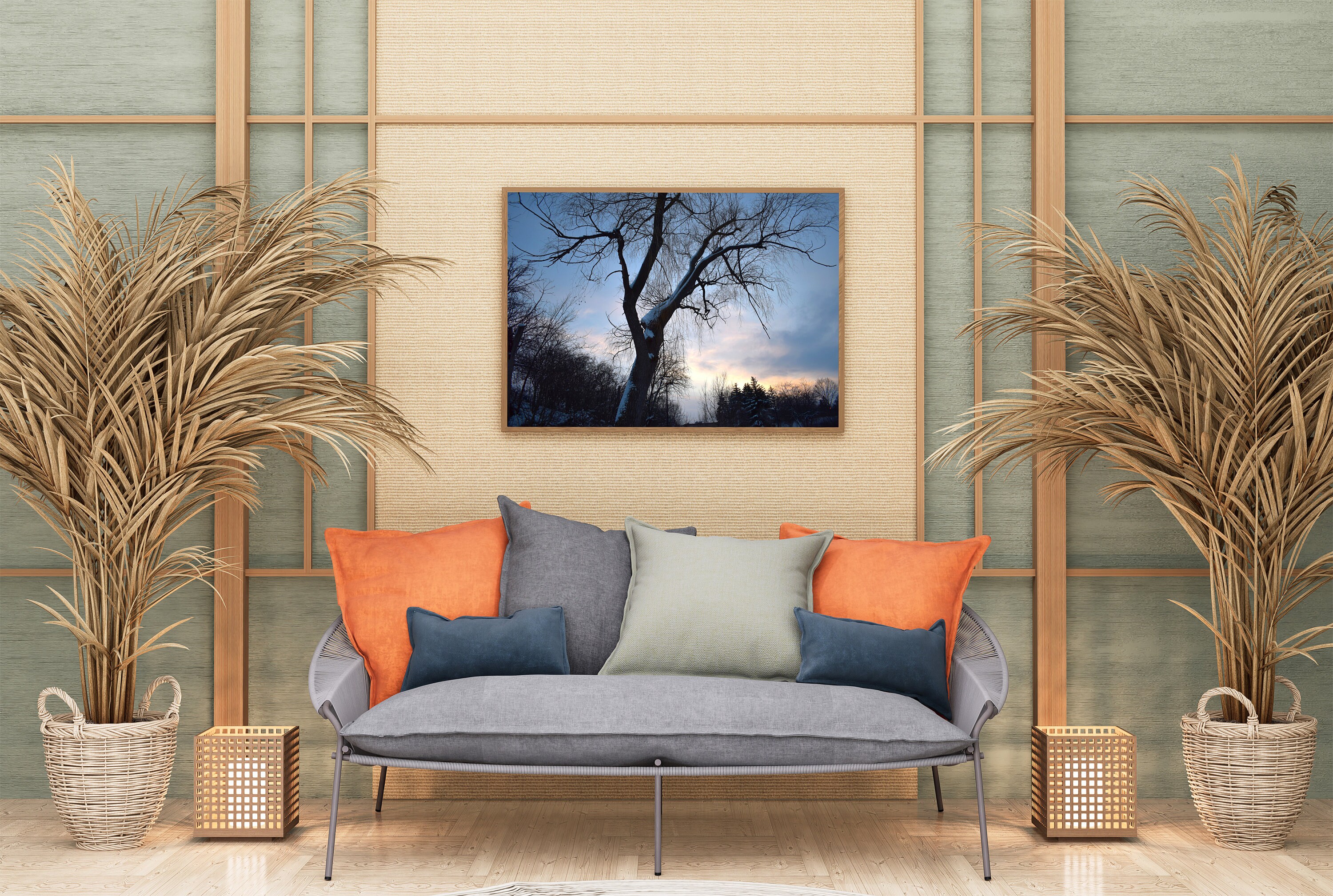 Tree Landscape Print Winter Tree Photography - Etsy