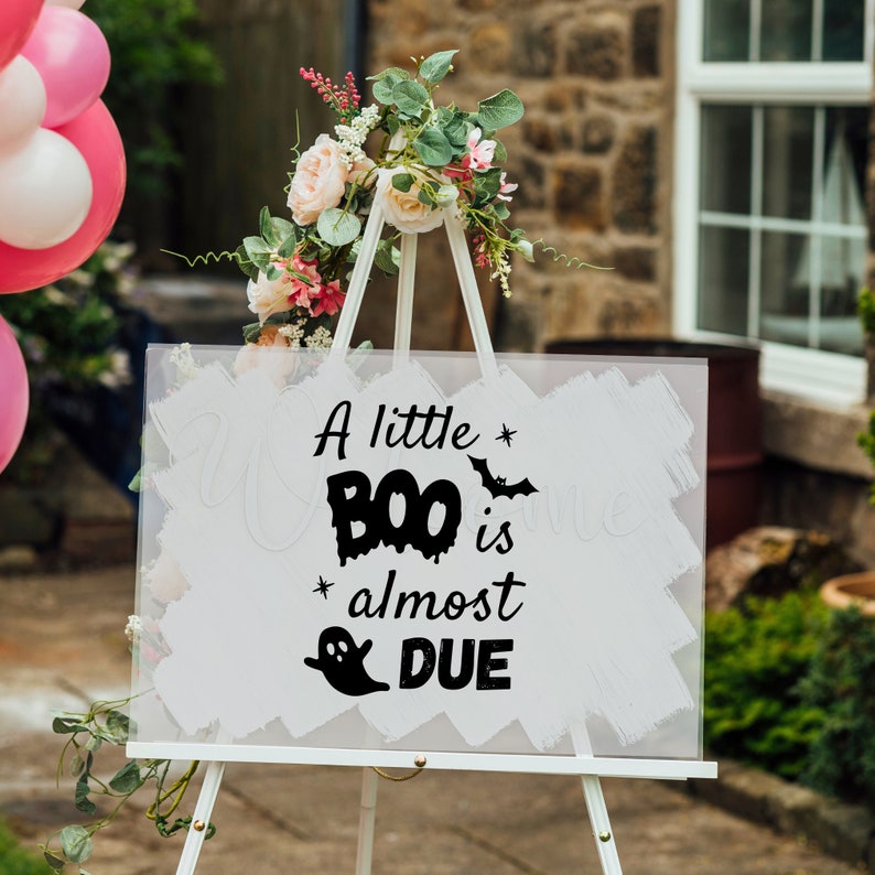A Little Boo is Almost Due SVG, A Little Boo is Almost Due PNG, Little ...