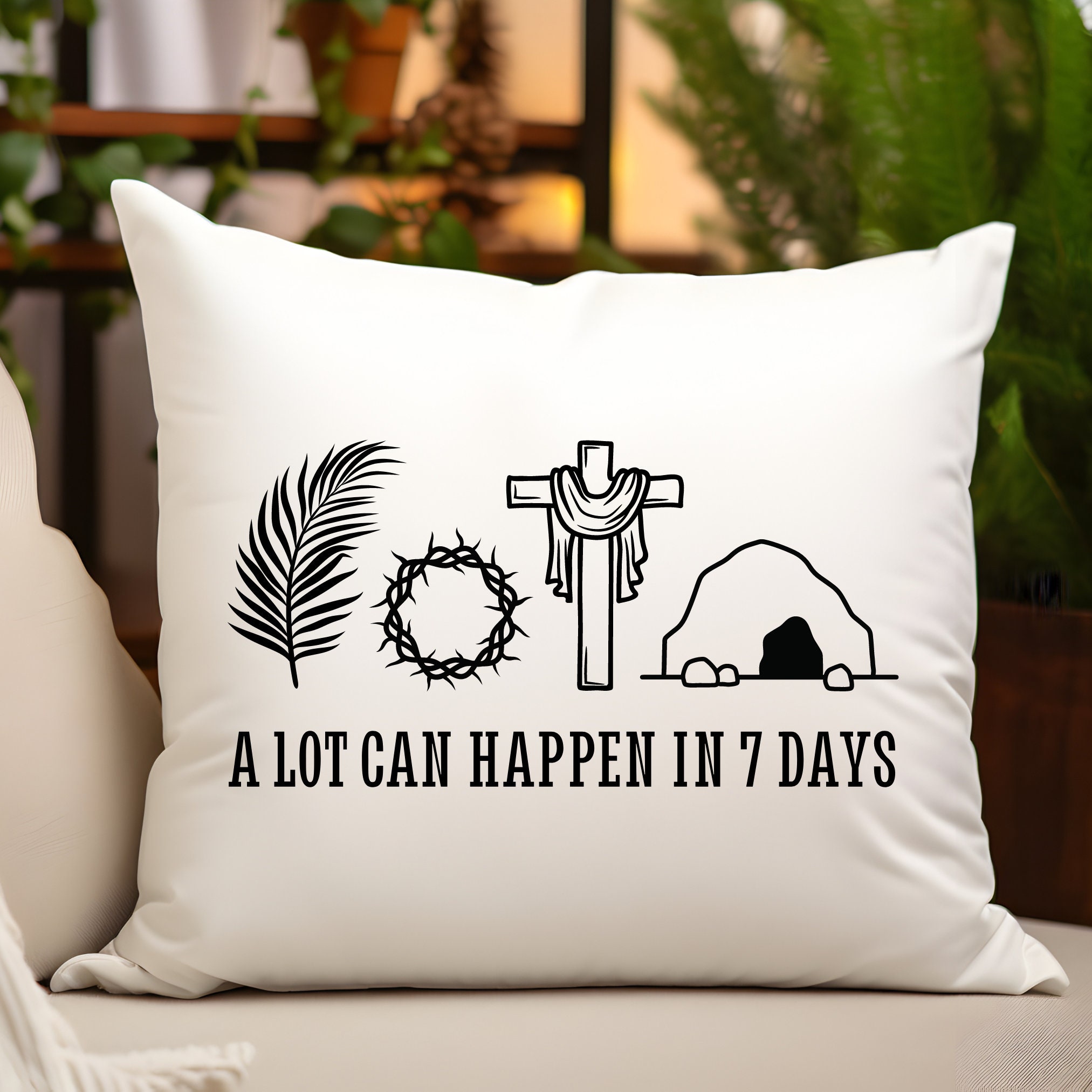 A Lot Can Happen in 7 Days Svg Easter SVG PNG, Jesus Svg, Christian ...