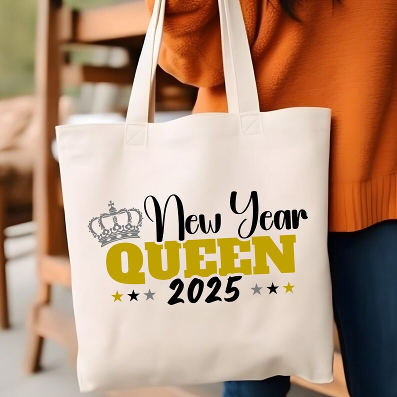 New Year Queen SVG, New Year Queen Shirt, New Year 2025 SVG, New Year ...