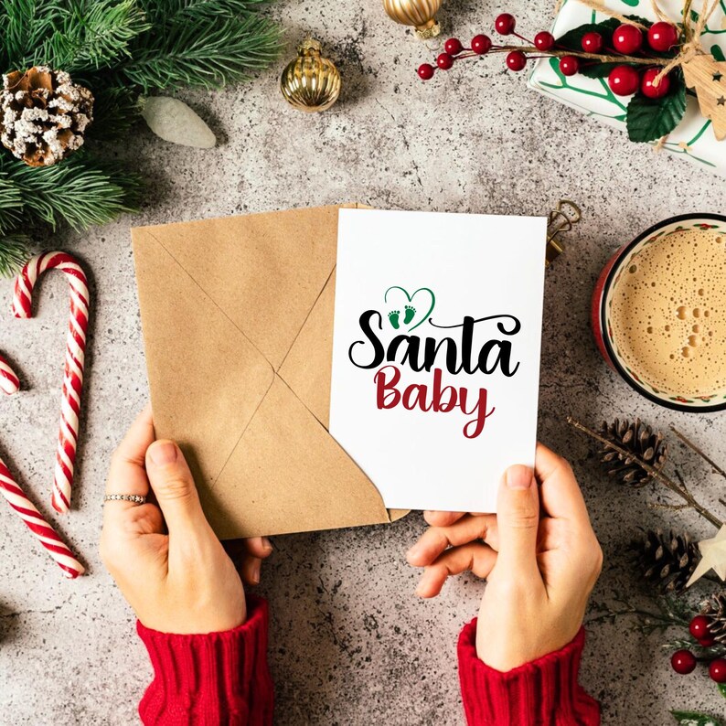 Santa Baby SVG, Santa Baby Design, Santa Baby Printable, Christmas ...
