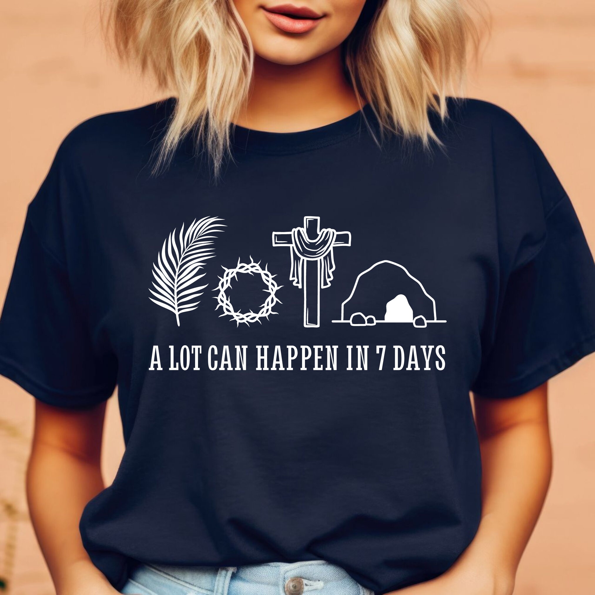 A Lot Can Happen in 7 Days Svg Easter SVG PNG, Jesus Svg, Christian ...
