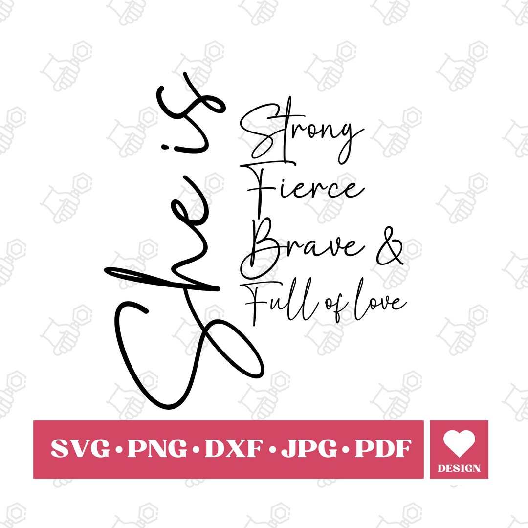 She is SVG, Motivational SVG, Inspirational SVG, Boss Babe Svg, Self ...