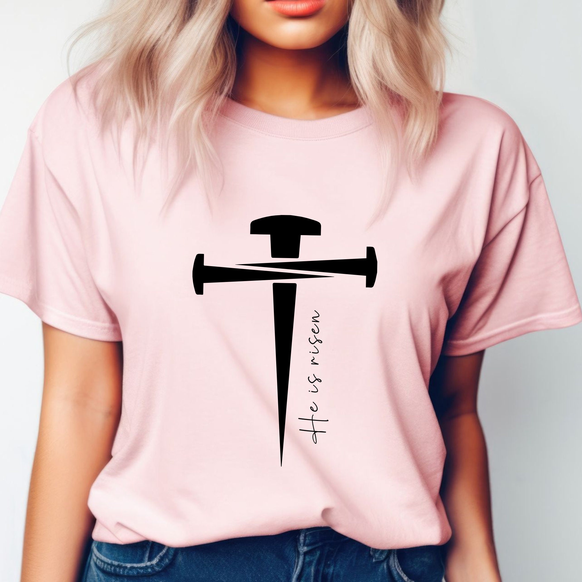 He is Risen SVG, Nail Cross SVG, Cross SVG, Jesus Cross Svg, Catholic ...