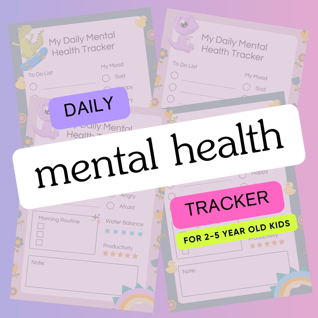 Daily Mental Health Tracker for Kids (ages 2-5) – Fun and Interactive ...