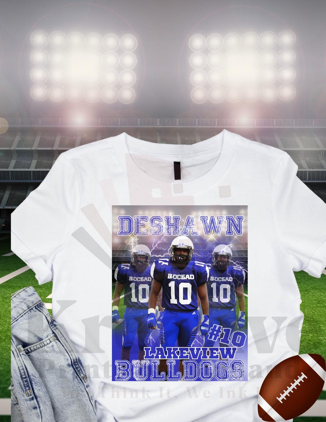 Blue Football Canva Editable Template ,football Celebration,celebration ...