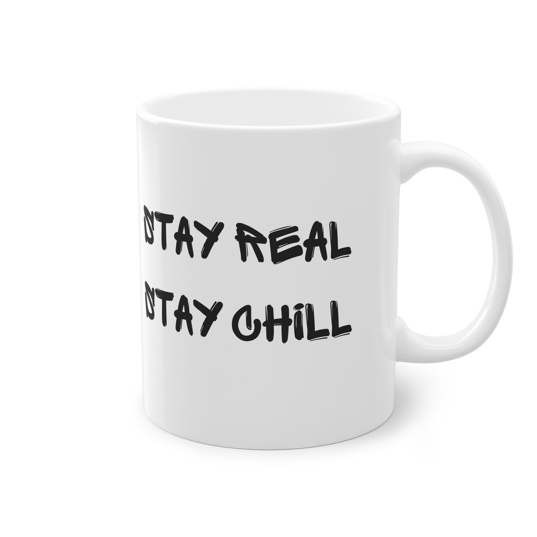 Ceramic Cup, Saying, Turkish for Beginners, Boys, Men, Cem, Stay Real ...