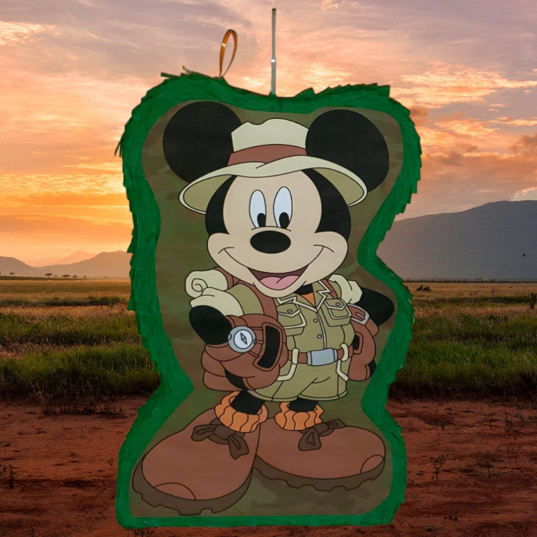 Mickey or Minnie Safari Pinata - Etsy