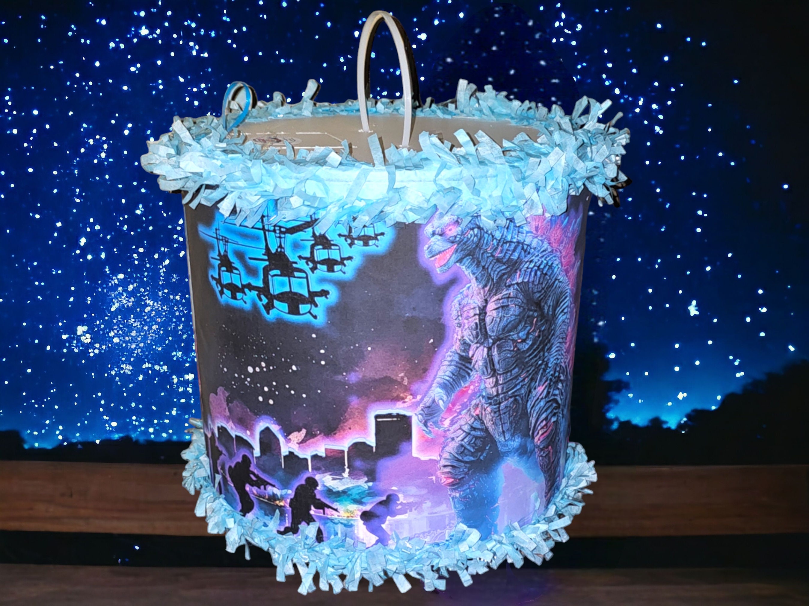 Godzilla Pinata. - Etsy