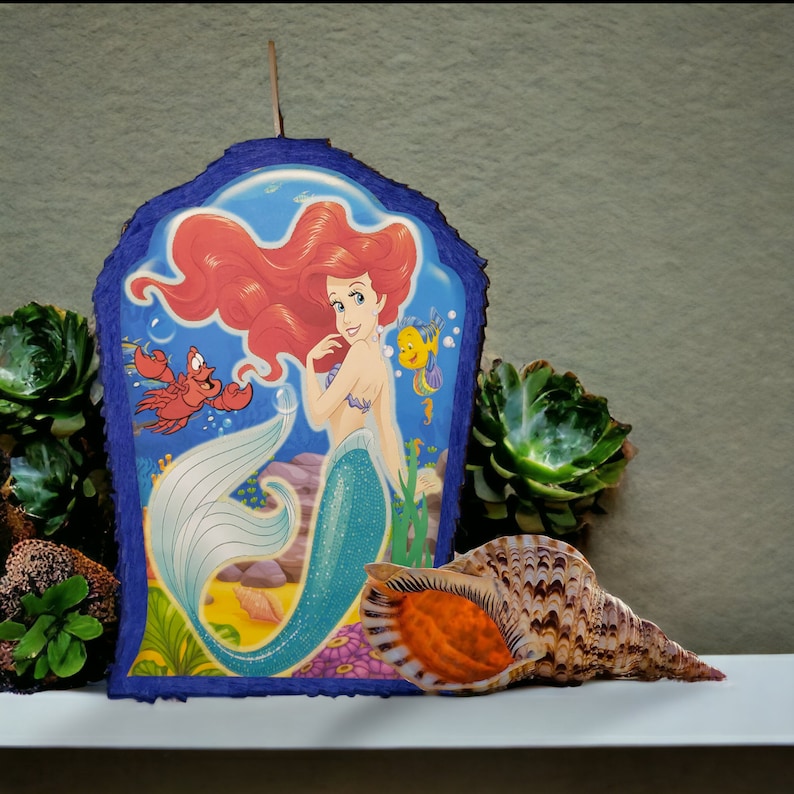 Princess Ariel, Ursula Pinata . the Little Mermaid Pinata - Etsy