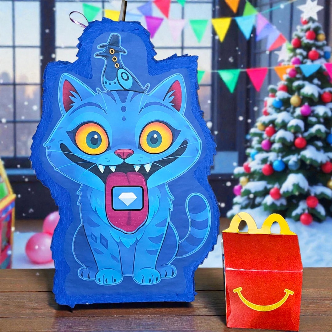 K-pop Demon Hunters Piñatas. Derpy the Tiger Pinatas - Etsy