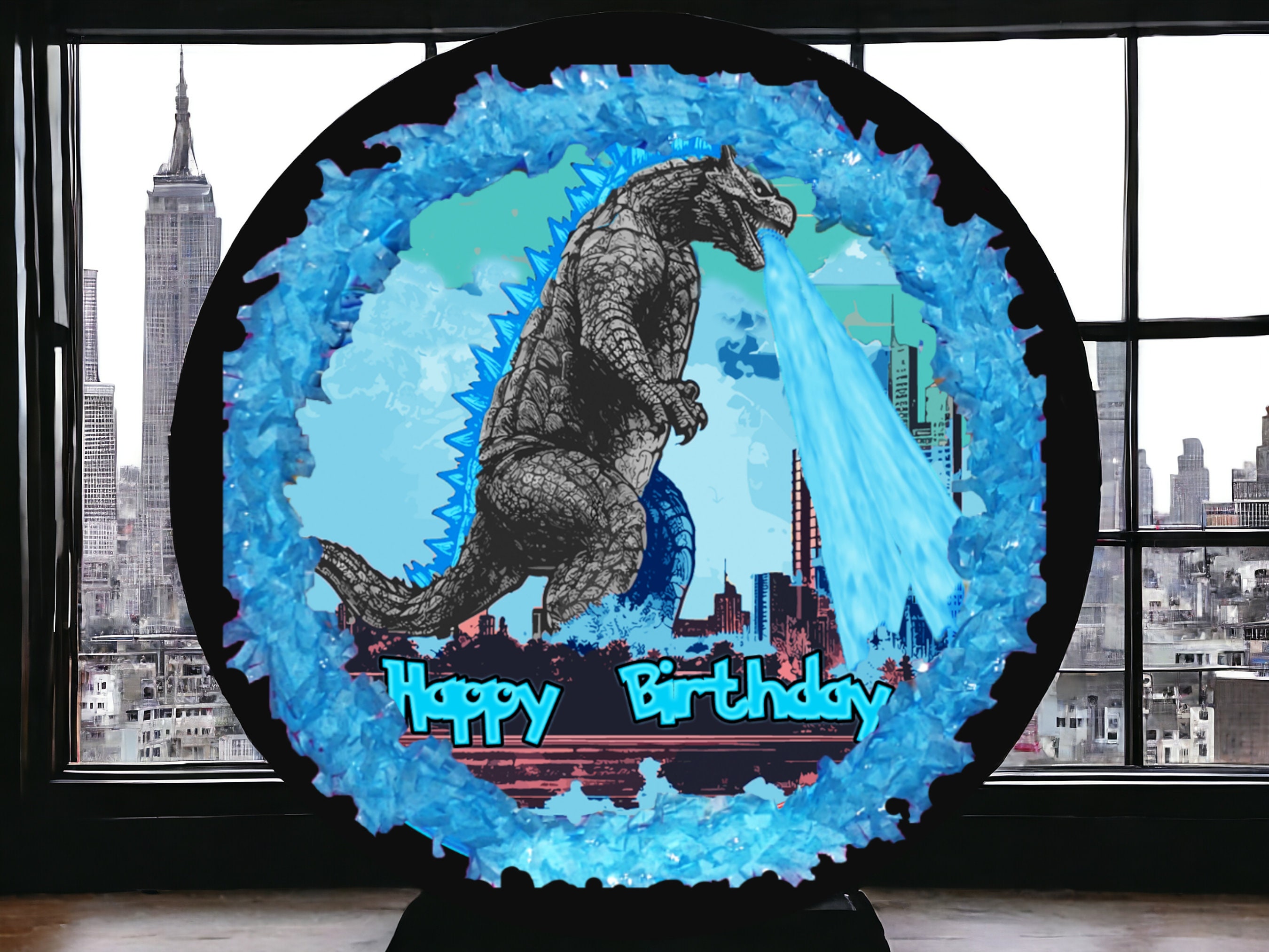 Godzilla Pinata. - Etsy