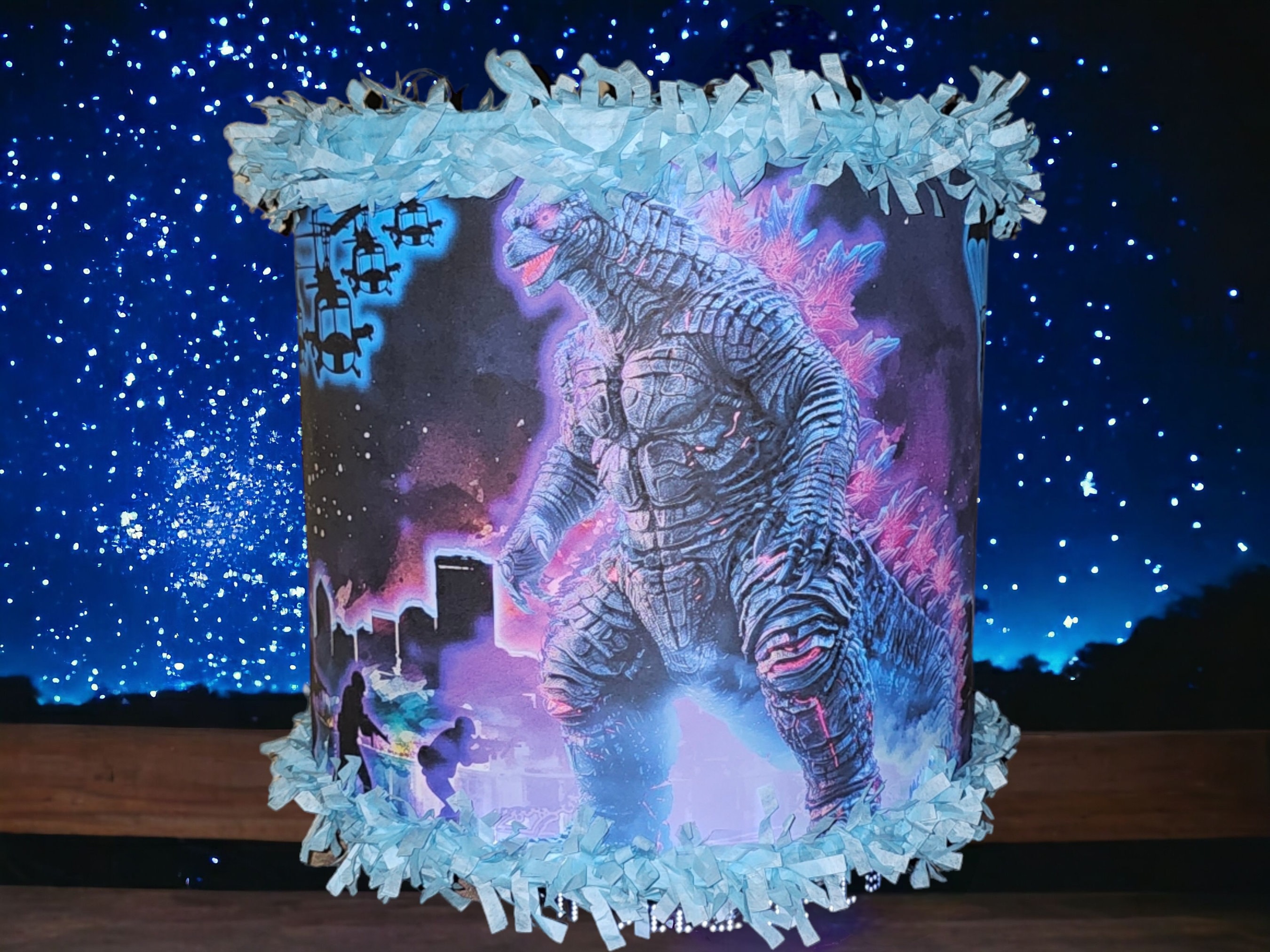 Godzilla Pinata. - Etsy